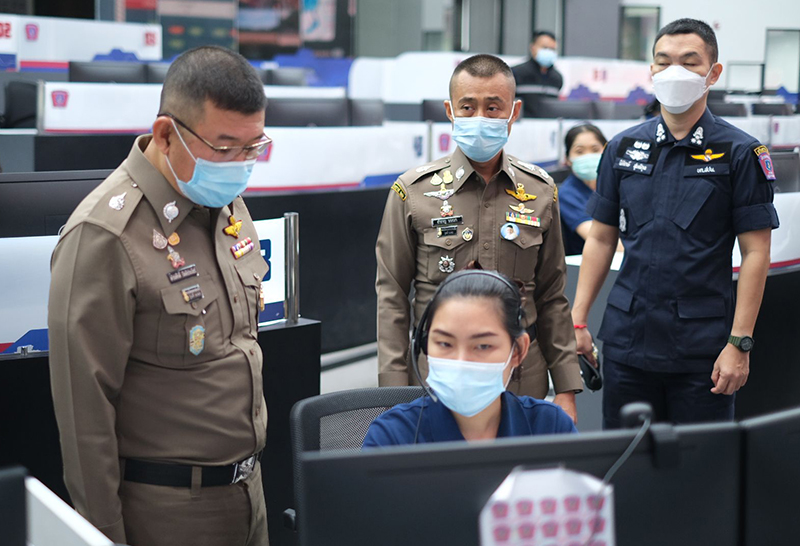 ศูนย์วิทยุ 191 ส่งต่อผู้ป่วยติดเชื้อไวรัสโควิด-19 แล้ว 54 ราย