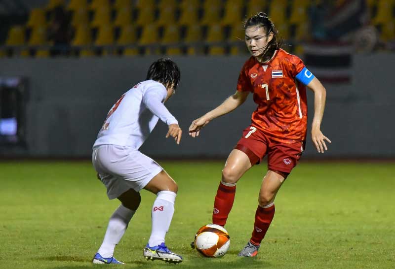 Chaba Kaew draws Myanmar 1-1, SEA Games Women's Football, second match ...
