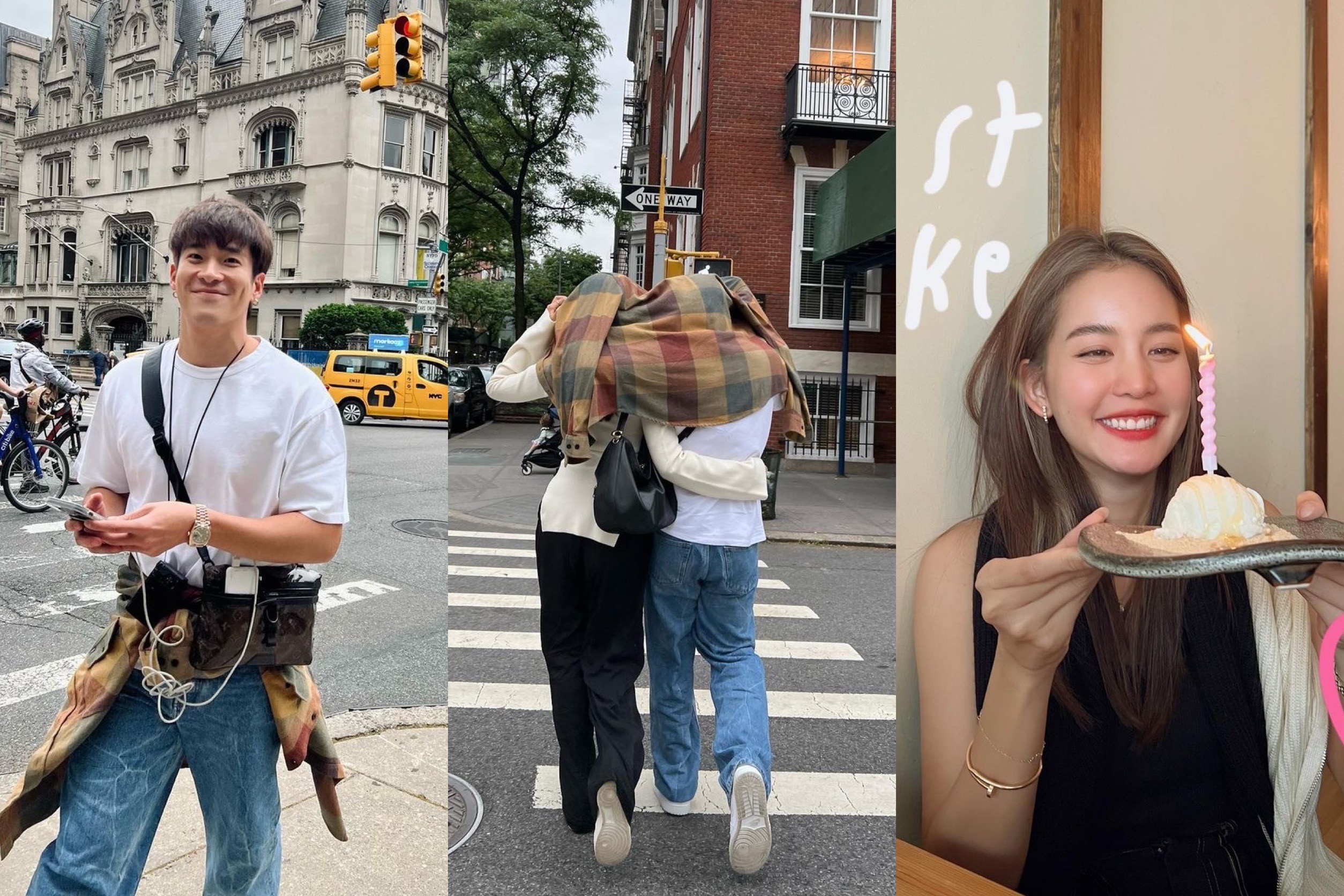 Sweet through the frame! "Alek" shows off a cute moment to wish "Bow ...