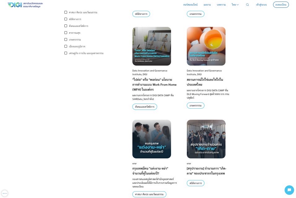 สถาบันนวัตกรรมข้อมูลและธรรมาภิบาลเปิดตัวแพลทฟอร์ม digi.data.go.th