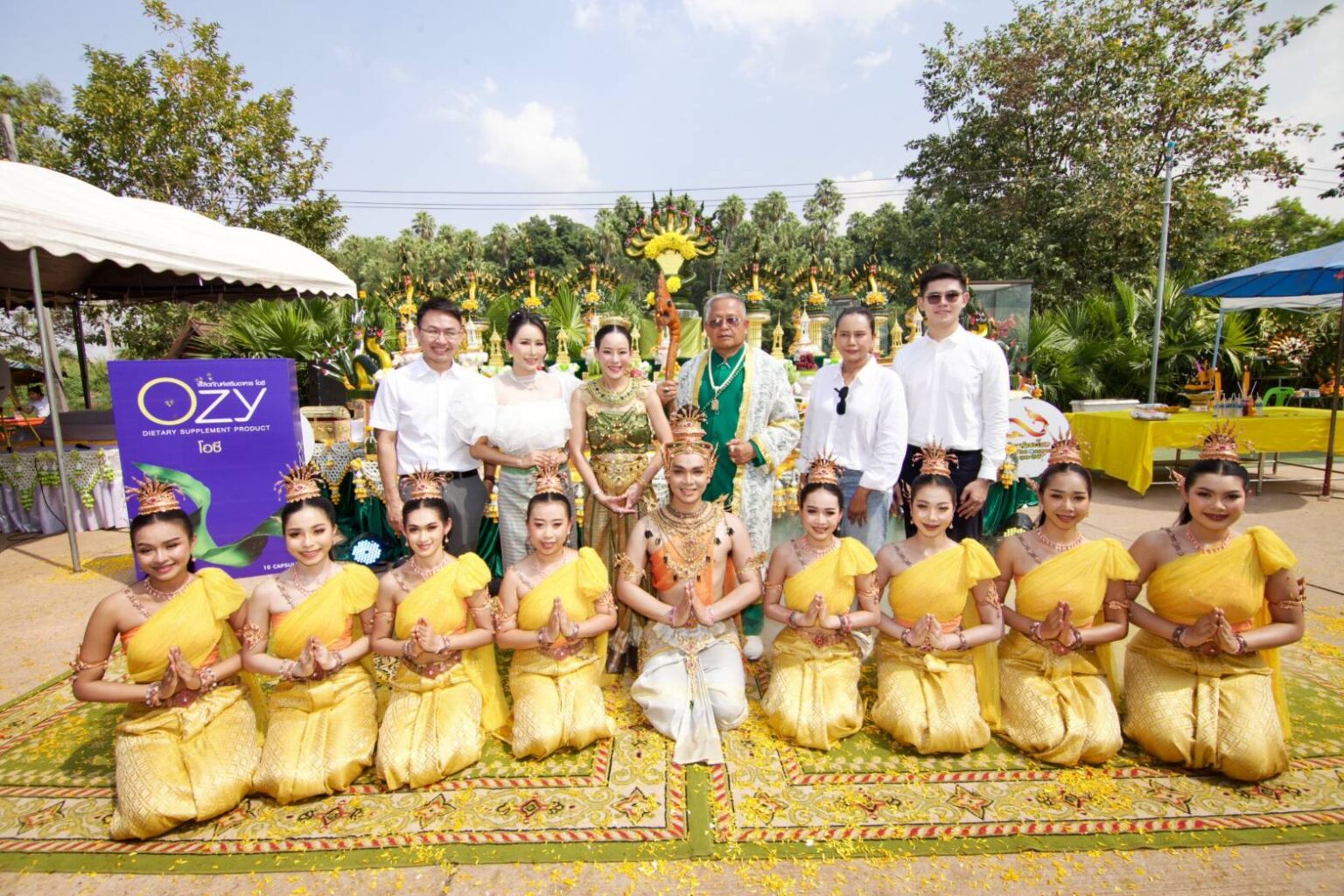 "หนิง-ปณิตา" ขึ้นแท่น CEO แบรนด์Ozyโอซี จัดเต็มแต่งชุดไทย รำบวงสรวงคำชะโนด! - INN News