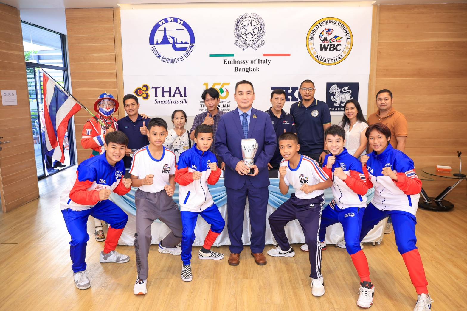 ททท.หนุนWBC จัดอเมซิ่งมวยไทยเชื่อมความสัมพันธ์อิตาลี 155 ปี