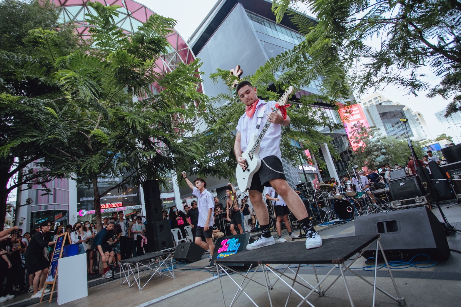 8 วงดนตรีมัธยม “THE WAY Artist Intern Camp” อัดทักษะแบบมืออาชีพเต็มคารา ...