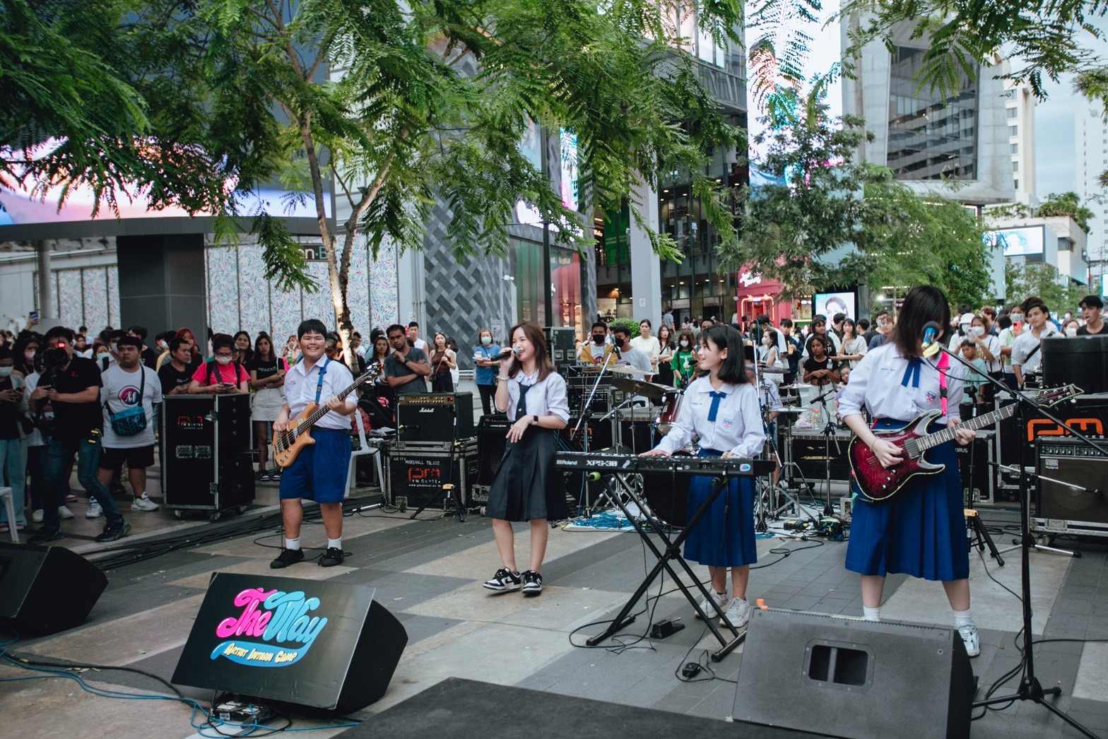 8 วงดนตรีมัธยม “THE WAY Artist Intern Camp” อัดทักษะแบบมืออาชีพเต็มคารา ...