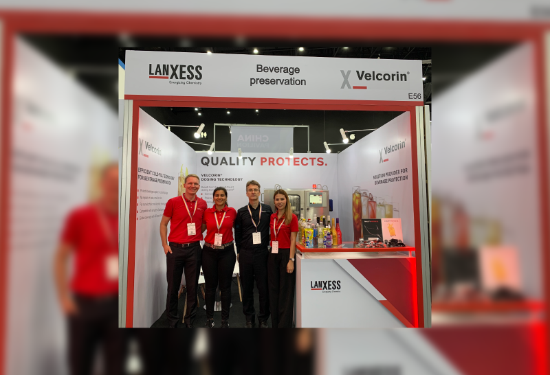 LANXESS โชว์เทคโนโลยีการเติมความเย็นเวลโคริน (Velcorin®) ให้ผู้ผลิต ...