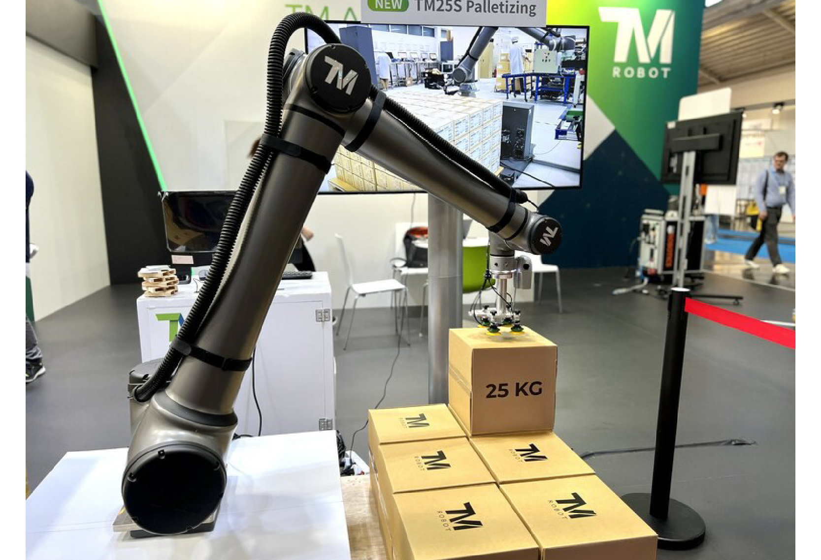 เทคแมนเปิดตัวแขนกลรุ่นใหม่ TM25S ที่งาน Metallex 2023