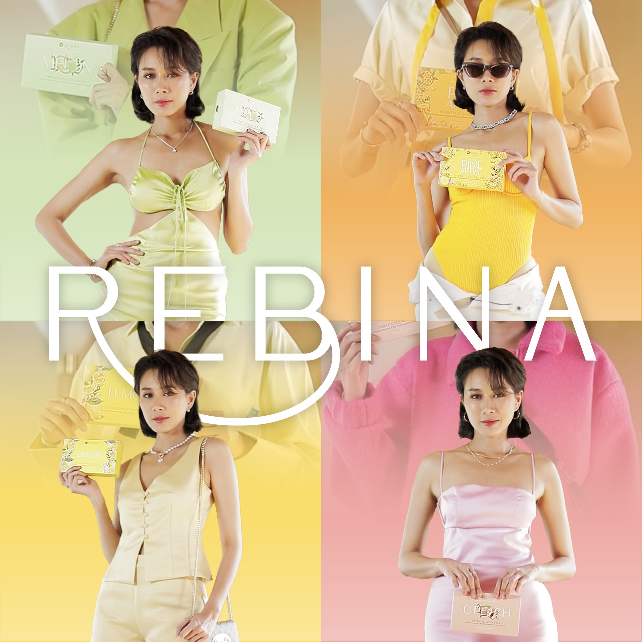 ว้าวมาก!” REBINA”ดึง “มุก วรนิษฐ์ และ“รัก สุลักษมิ์” เป็นพรีเซ็นเตอร์