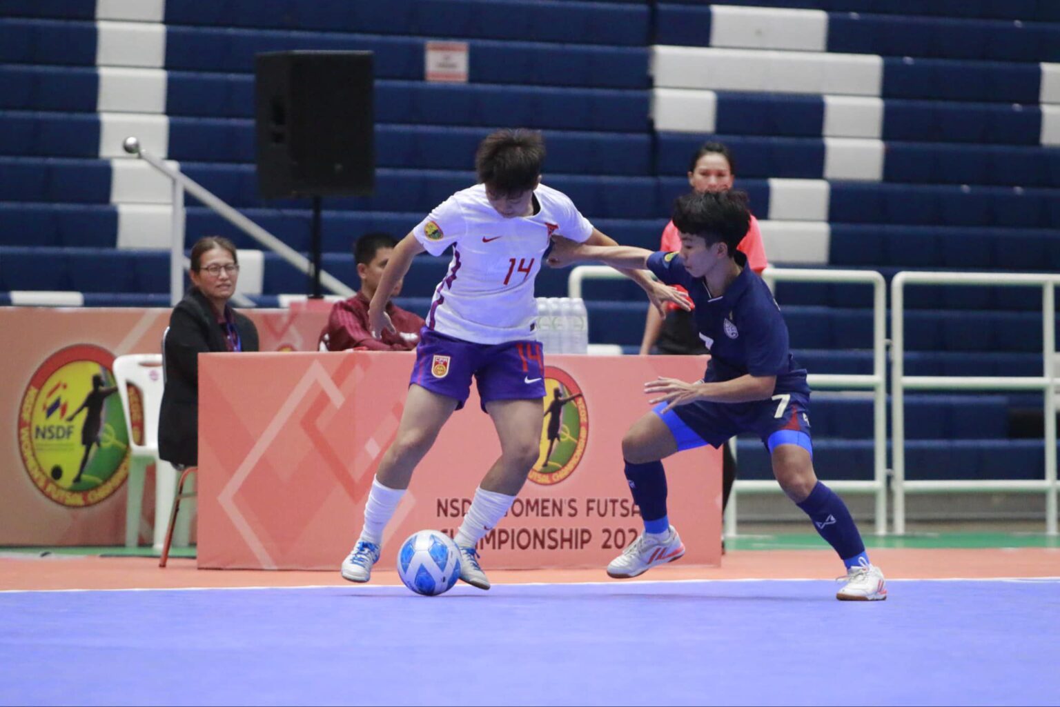 ฟุตซอลหญิงไทย จบไม่คมพ่าย จีน 0-1 ศึก NSDF 2024