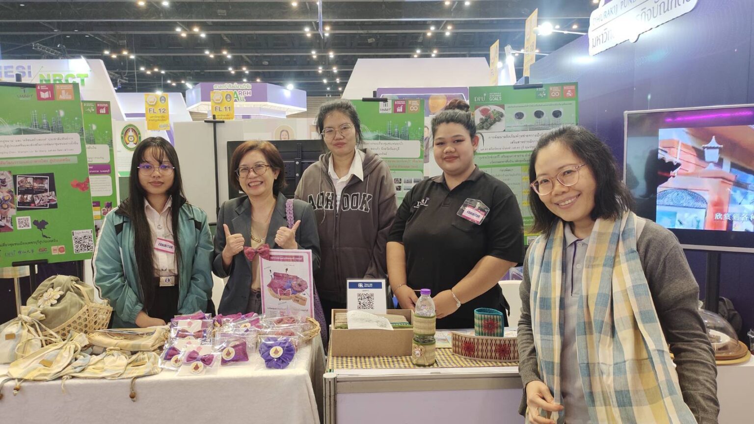 CIBA DPUตอบรับเทรนด์รักษ์โลกใน“มหกรรมงานวิจัยแห่งชาติ 2568”