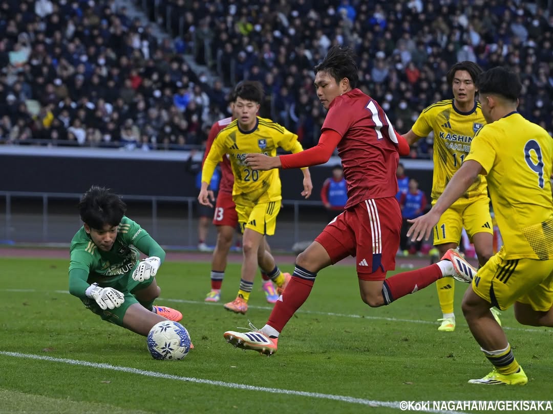 "ภูมิรพี" ตัวสำรองที่ไทย สู่นายด่านความหวังใหม่ ฟุตบอล ม.ปลายญี่ปุ่น ...